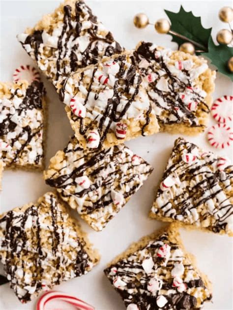 Peppermint Rice Krispie Treats Joyous Apron