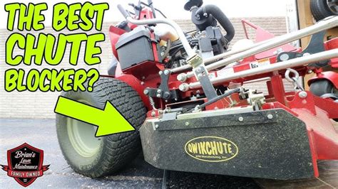 Mower Chute Blocker Slim Hd Motorized Grass Flap 28 36 54 Off