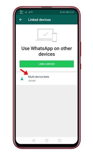 How To Use The Multi Device Feature Of WhatsApp