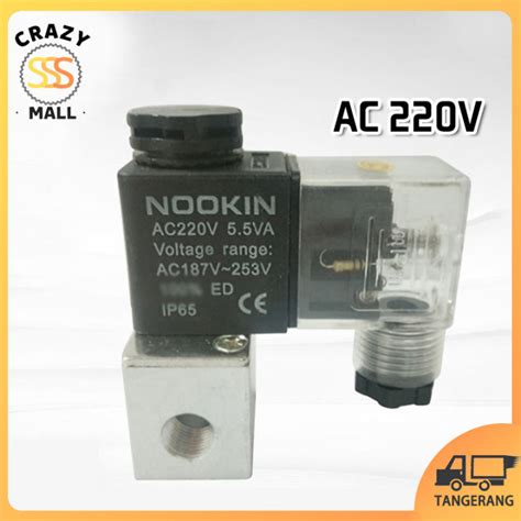 Selenoid Valve Otomatis Kompresor Pressure Switch Compressor Katup