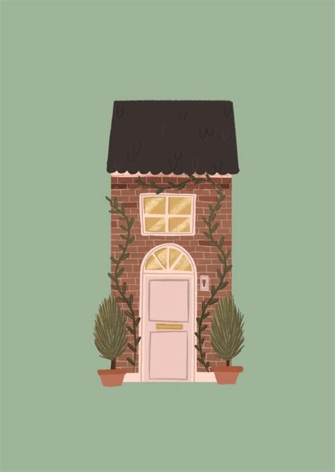 Felicitatiekaart Nieuwe Woning Illustratie Kaartje Go