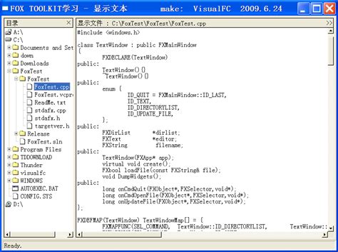Fox Toolkit 学习 文本显示foxtoolkit Csdn博客