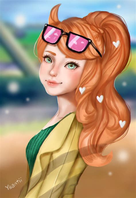 Sonia Fanart Pokemon Sword And Shield By Yaantii On Deviantart