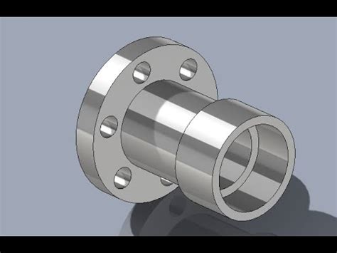 Flanges Design In SolidWorks Tutorial YouTube