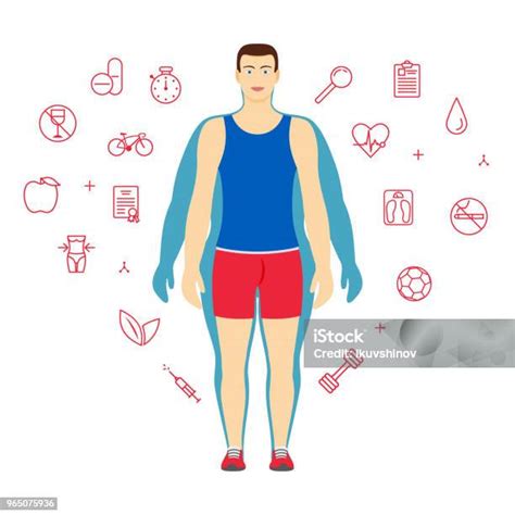 남자 바디 변환 개념입니다 남자 다이어트 또는 체중 감량 전후입니다 피트 니스 디자인 서식 파일입니다 건강한 식생활에 대한 스톡