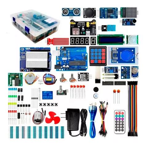 Kit Completo Educativo Premium Para Arduino Uno R Dip Caja Envío gratis