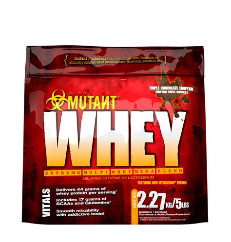 PVL MUTANT- WHEY PROTEIN - SPORTNAHRUNG + MUSKELAUFBAU