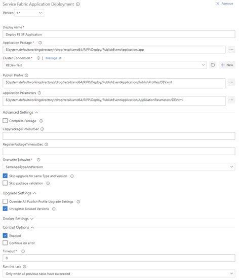 Azure Devops Service Fabric Vsts Task Weird Behavior Stack Overflow