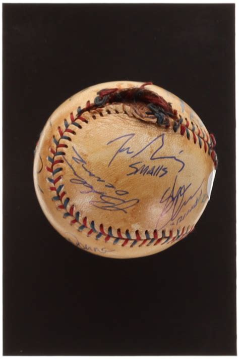 The Sandlot Baseball Cast Signed By 8 With Patrick Renna Grant