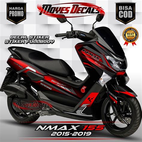 Jual Decal Nmax 2015 Decal Yamaha Nmax 155 2016 Decal Motor Nmax 2017 Stiker Nmax 2018 Sticker