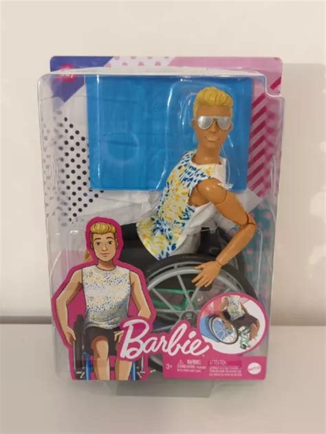 Mattel Barbie Ken Fashionista Doll With Wheelchair And Ramp £1699