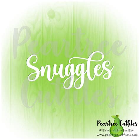 Snuggles Peartree Cutfiles