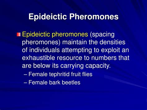Ppt Insect Biochemistry Pheromones Powerpoint Presentation Free Download Id 1327046