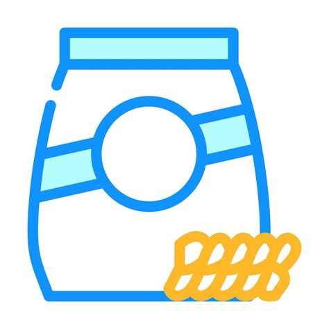 Fusilli Pasta Color Icon Vector Illustration 7944031 Vector Art At Vecteezy