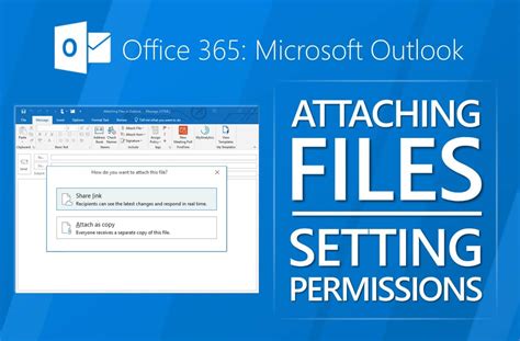 Office Video How To Attach Files In Microsoft Outlook