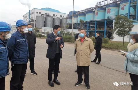 南川区区长张兴益到博赛集团南川两家工厂视察疫情防控及生产工作 重庆市博赛矿业集团有限公司