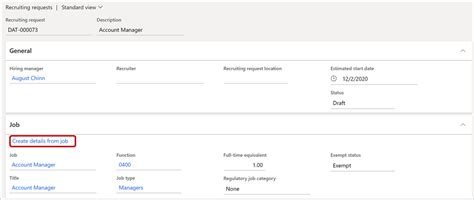 구직 후보자 모집 human resources dynamics 365 microsoft learn