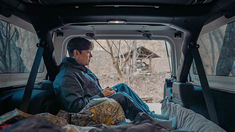 생각이 많을 땐 차에서 그냥 하루 자보는거지 강원도 인제 하늘내린터 랭글러 차박 Youtube