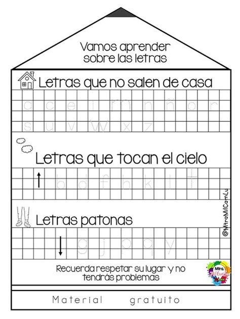 Las Letras en Su Lugar Enseñanza de las letras Actividades de