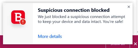 suspicious hacking attack blocked