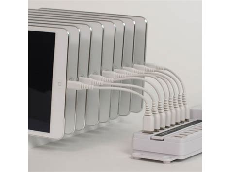 Cambrionix Powerpad15s Usb 2 0 Charge And Sync Station 15 Port 2 1amp