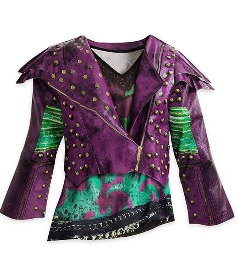 Disney Descendants Mal Studded Leather Jacket Maker Of Jacket