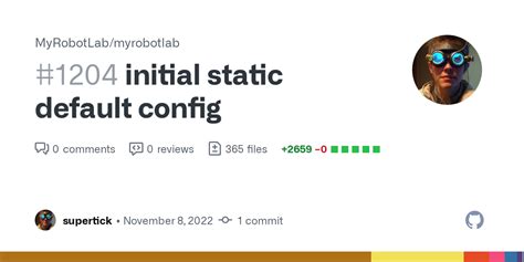 Initial Static Default Config By Supertick · Pull Request 1204