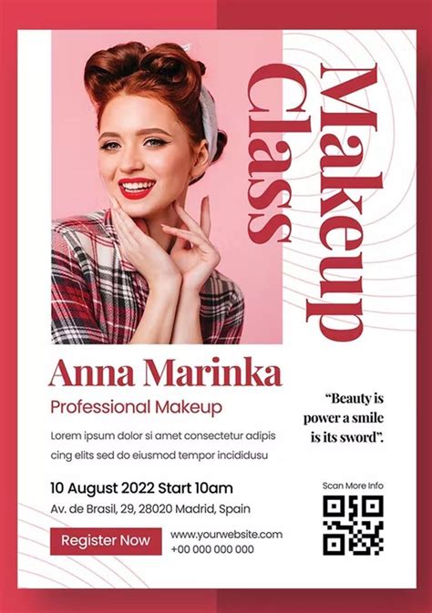 Class Flyer Template Psd