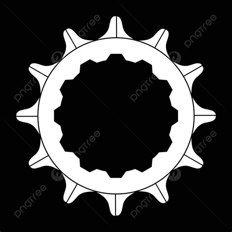 Bicycle Rear Driven Cog Cycle Circular Component Vector Cycle Circular Component Png And