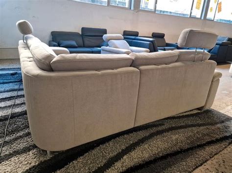 Hukla Ecksofa Mit Sessel Ks 473120 Relax N1782 Kira Ecru Von Polipol