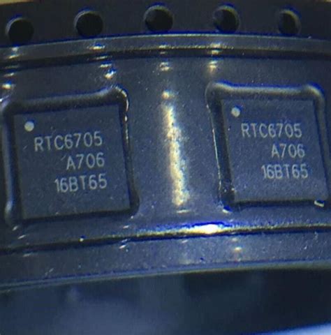 5pcslot Bulknew Rtc6705 Rtc6705a Qfn40 Chip Ics B3 Ebay
