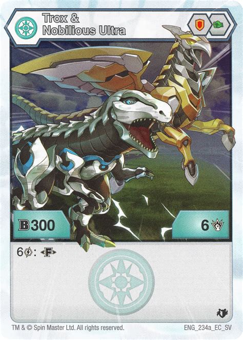 Haos Trox Nobilious Ultra Shields Of Vestroia The Bakugan Wiki