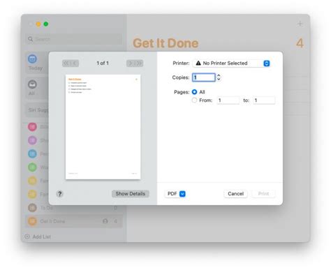 How To Print A List From Reminders On IPhone IPad And Mac