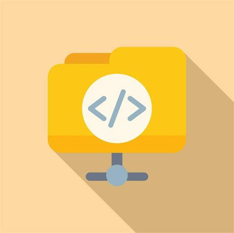 Folder System Api Icon Flat Vector Gear Hosting 35141489 Vector Art At