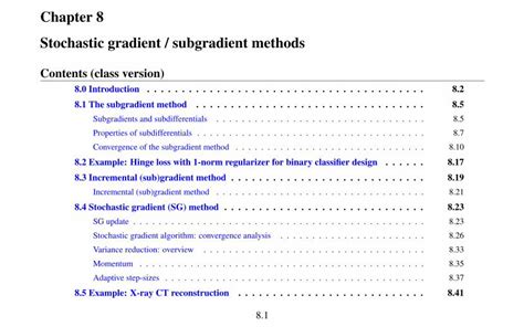 pdf chapter 8 stochastic gradient subgradient methods dokumen tips