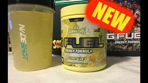 New Gfuel Flavor Lemonade Taste Test And Review Youtube