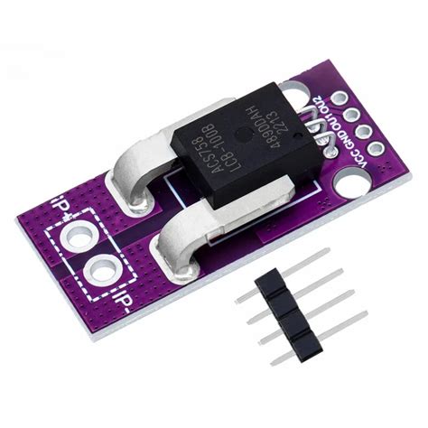 Acs758lcb 050b100b200b Pff T 50a 100a 200a Hall Current Sensor Module