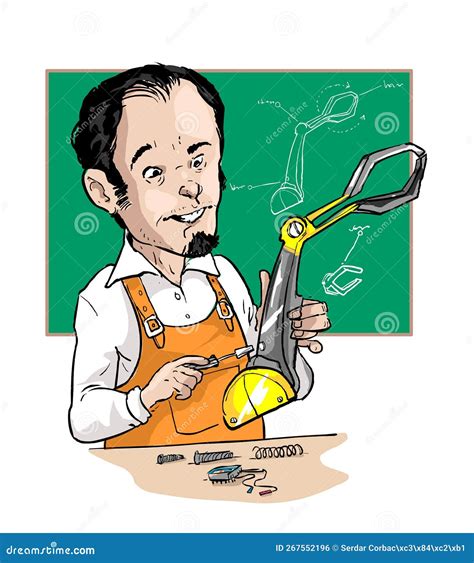 A Vector Illustration Of A Robot In Class Stock Vector Illustration Of Cartoon Experiment