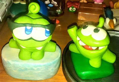 Om Nom And Om Nelle With Clay And Plasticine By Blushneki522 On Deviantart