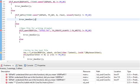 Sd Card Driver For Nucleo L433rc P Stmicroelectronics Community