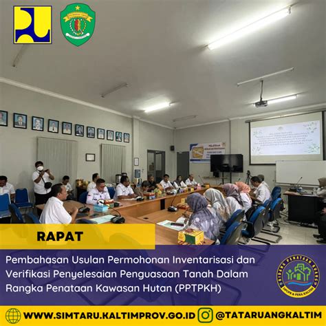 Pembahasan Usulan Permohonan Inventarisasi Dan Verifikasi Penyelesaian