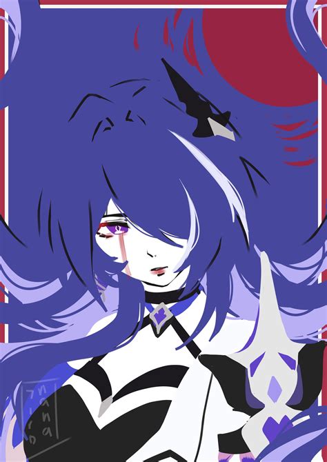 Acheron Fanart By Me I Love Mei In Every Universe 💖 Rhonkaistarrail
