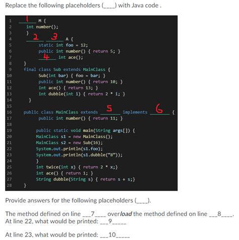Solved Java Help Please Blank Blank Chegg