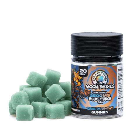 Galaxy Treats Delta 8 Delta 9 Thcp Gummies Blue Punch Cannabuddy
