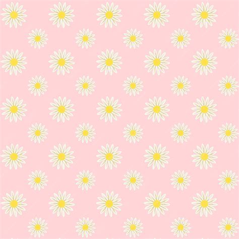 Premium Photo Cute Daises Pink Flowers Background