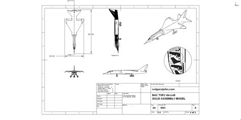 British Bac Tsr2 Aircraft 3d Model