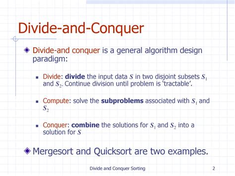 Divide & Conquer Sorting - ppt download