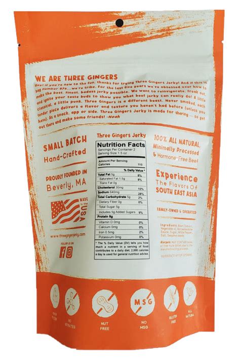 Jerky Three Gingers Jerky