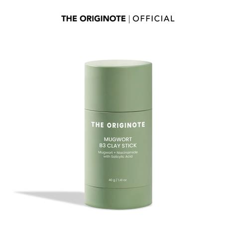 Promo The Originote Mugwort B3 Clay Stick Mask Masker Wajah Mugwort
