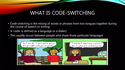 Code Switching Pptx Programming Languages Computing